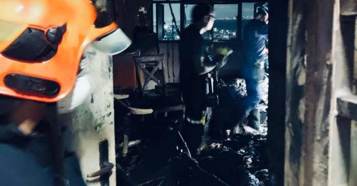3rd Massive Fire Reported in a Week; Latest One in a Marsiling HDB Flat ...