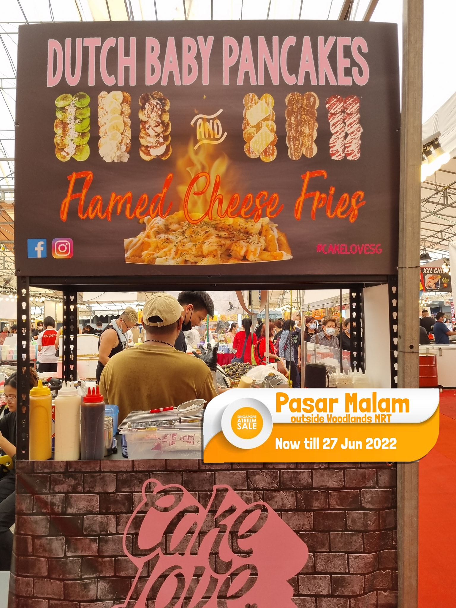 Iconic Large Pasar Malam Next to Woodlands MRT Station Opens With Even ...