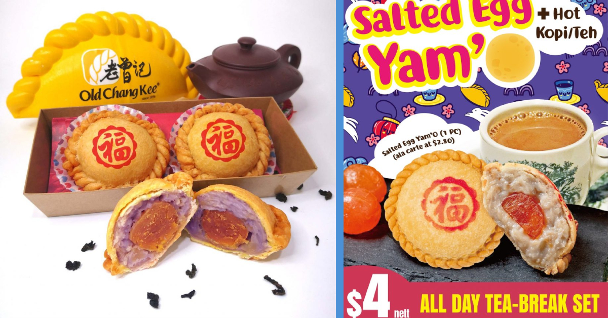 Old Chang Kee Bringing Back Salted Egg Yam’O Mooncake Puff from 1 Sept ...