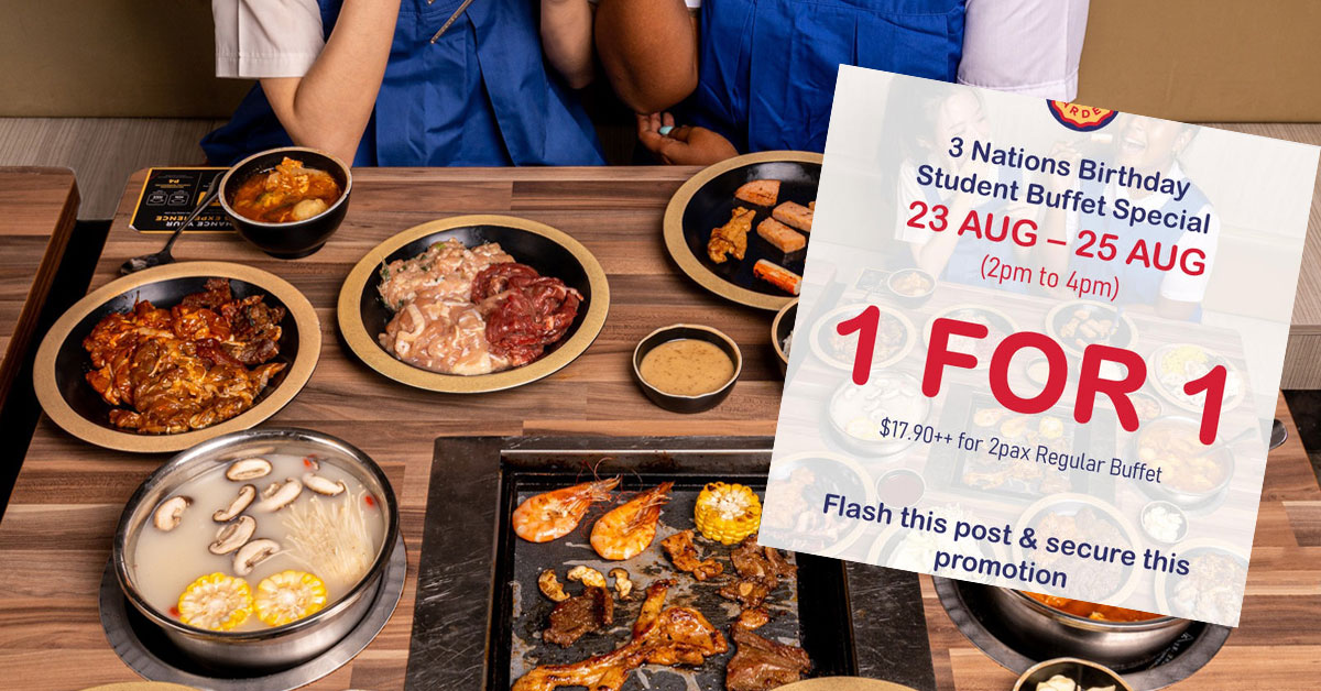 Don’t Say Bojio: 1-for-1 Seoul Garden Buffet for Students Until 25 Aug ...