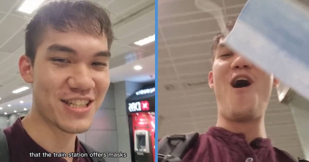 Influencer Shows That Some MRT Station Staff Will Give Masks If You ...