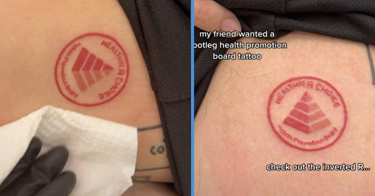 S’pore Man Literally Tattooed the HPB’s ‘Heathier Choice’ Symbol on His ...