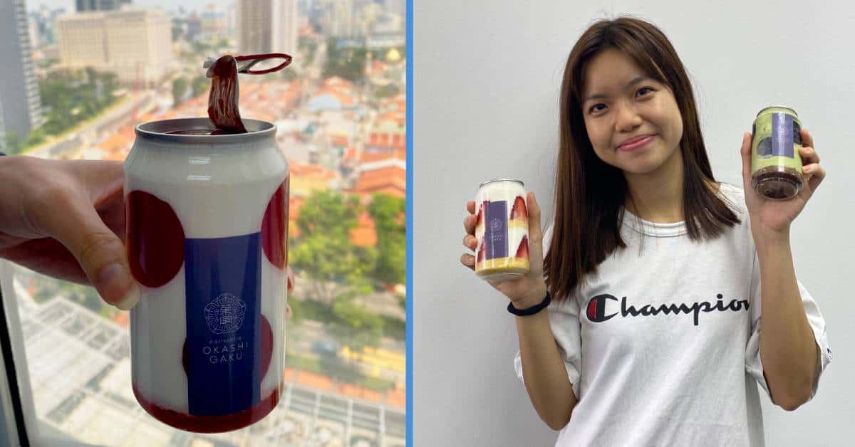 Okashi Gaku (Cake in a Can) Singapore Suntec City Review: Delectable ...