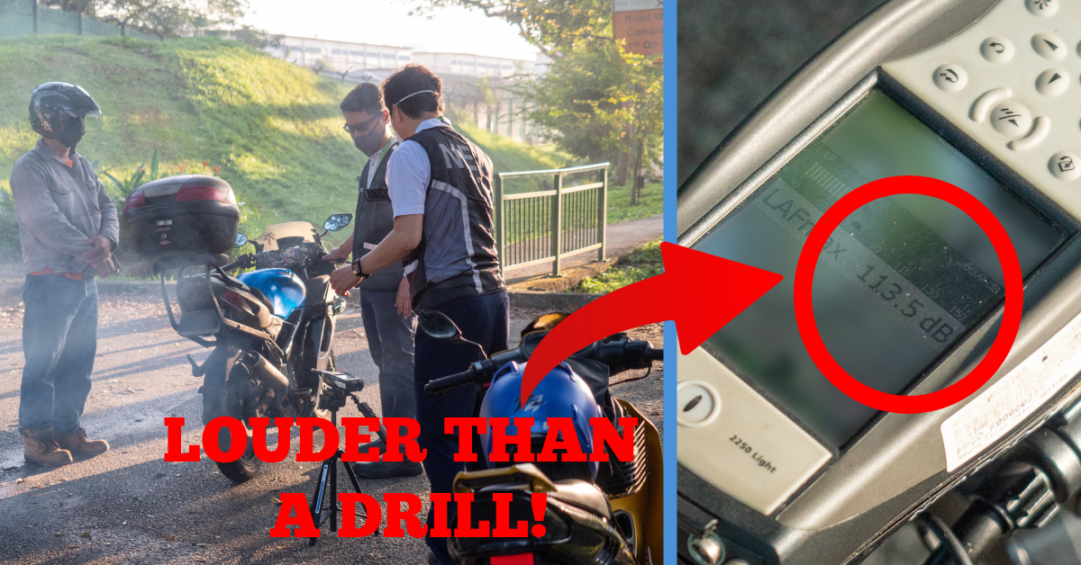 NEA & SPF Fined 25 Motorcyclists for ‘Excessive Noise Emissions’ in ...