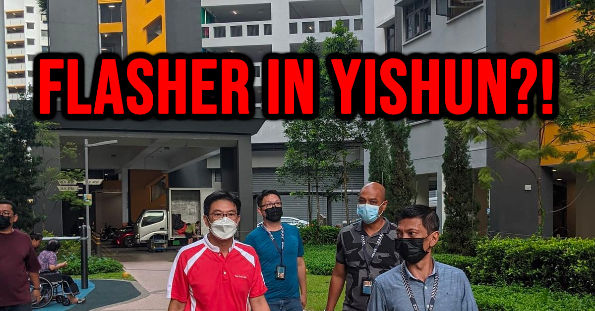 A Person Who Allegedly Flashed Himself in Yishun Has Been Arrested ...