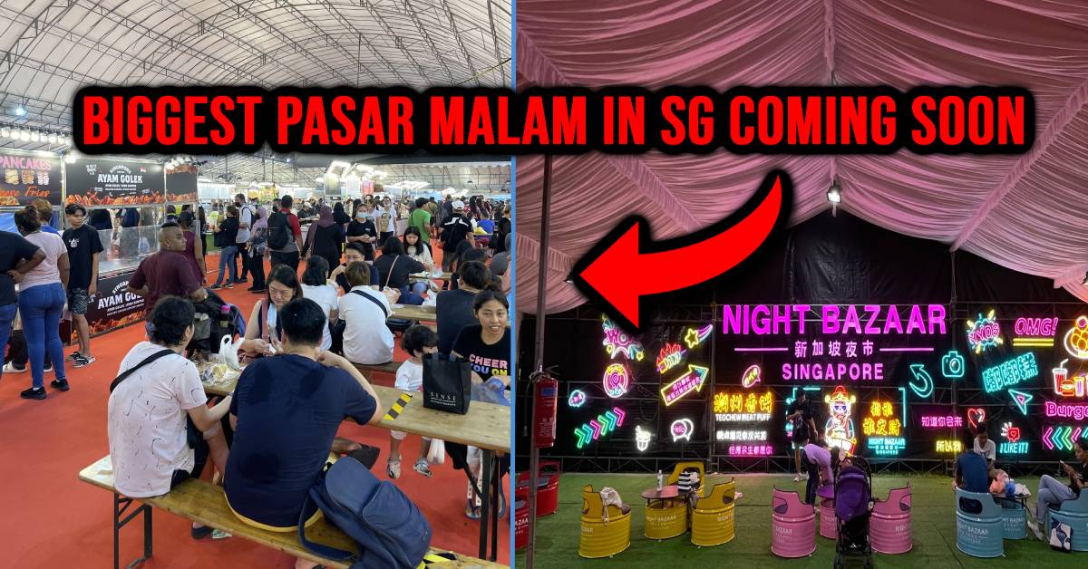 Woodlands MRT Station Supposedly Having the ‘Largest Pasar Malam’ For CNY - Goody Feed