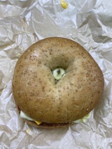 McDonald’s New Breakfast Bagel with Ham & Mushroom Review - Goody Feed