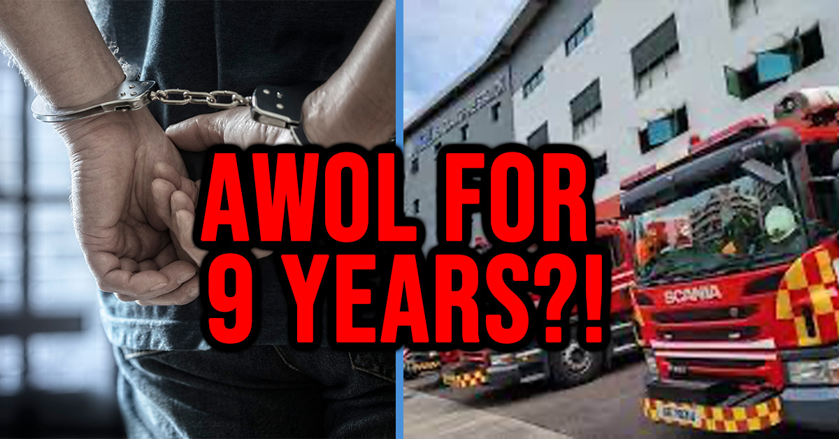 Man Went AWOL from NS for 9 Years to Earn More Money - Goody Feed