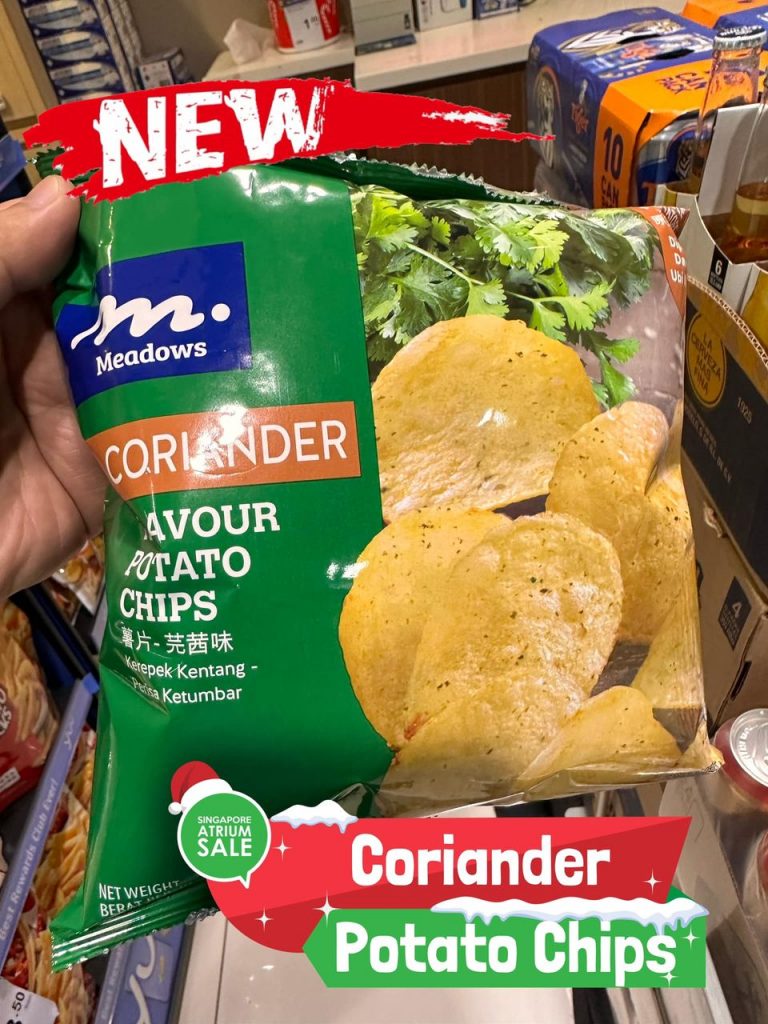 Meadows Now Has New $1 Coriander Potato Chips - Goody Feed