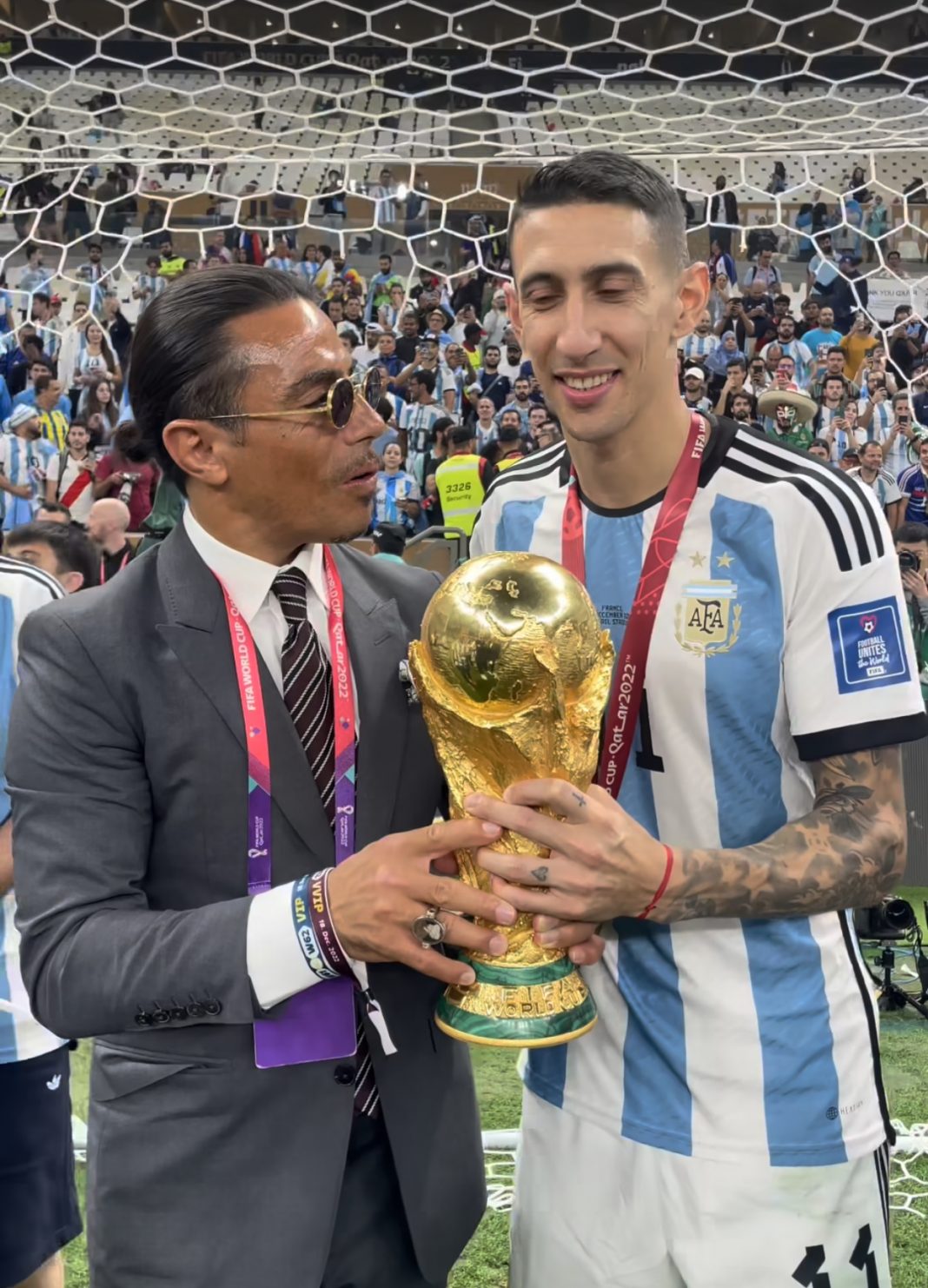 Why Salt Bae is Slammed for Touching the World Cup Trophy - Goody Feed