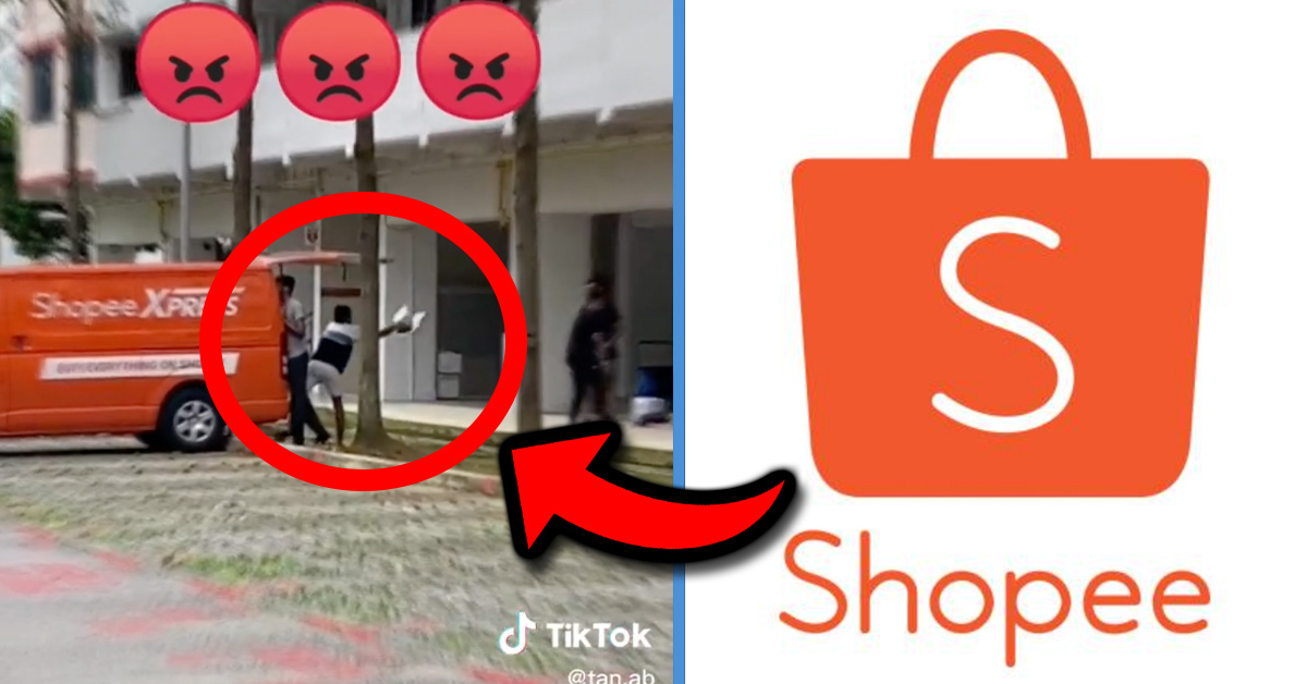 Shopee Responds to Viral Footage of Deliverymen Throwing Parcels ...