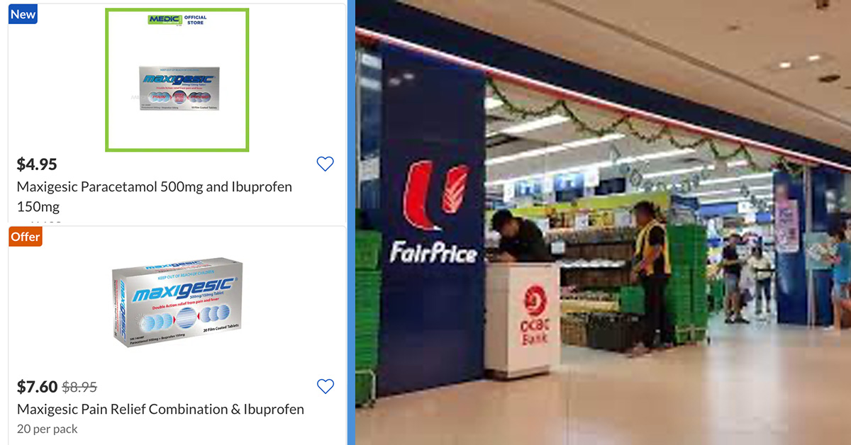 NTUC FairPrice Now Sets Purchase Limit for Panadol & Nurofen Products ...