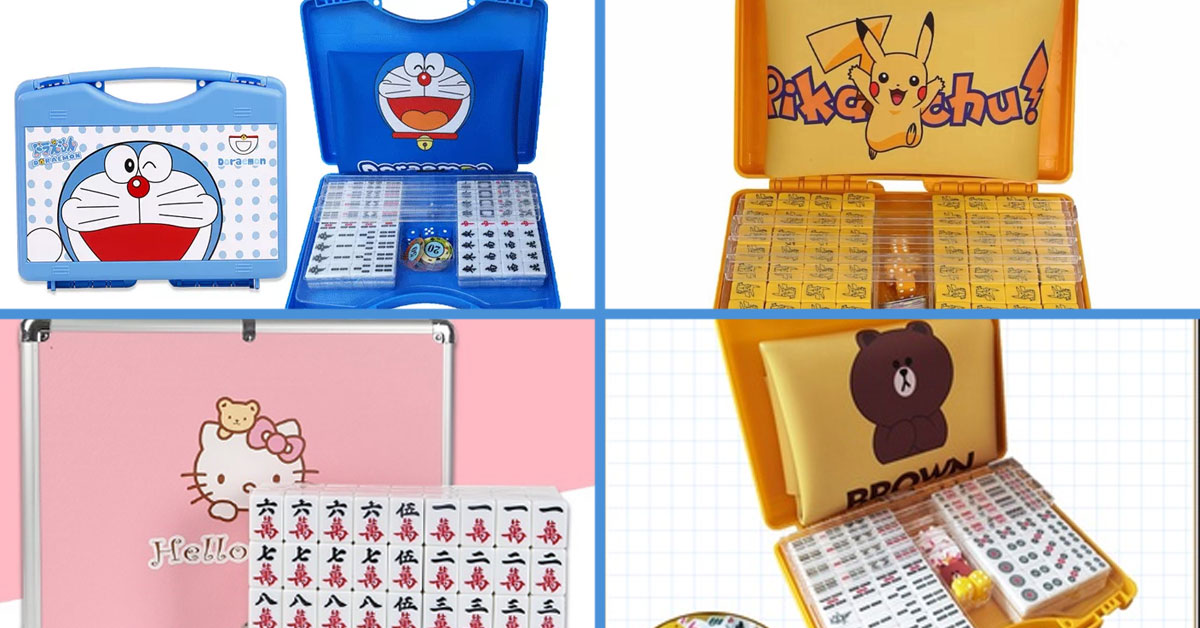 5 Super Instagram-Worthy Mahjong Tiles Sets for a Good Swim in the Dry ...
