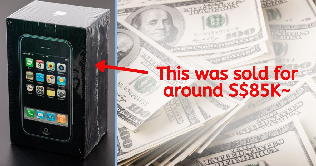 Unopened First-Gen iPhone, Released in 2007, Sold for Over S$84,000 ...