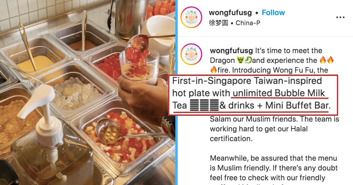 This New Restaurant at Bugis Has Free-Flow Bubble Tea & a Mini Buffet ...