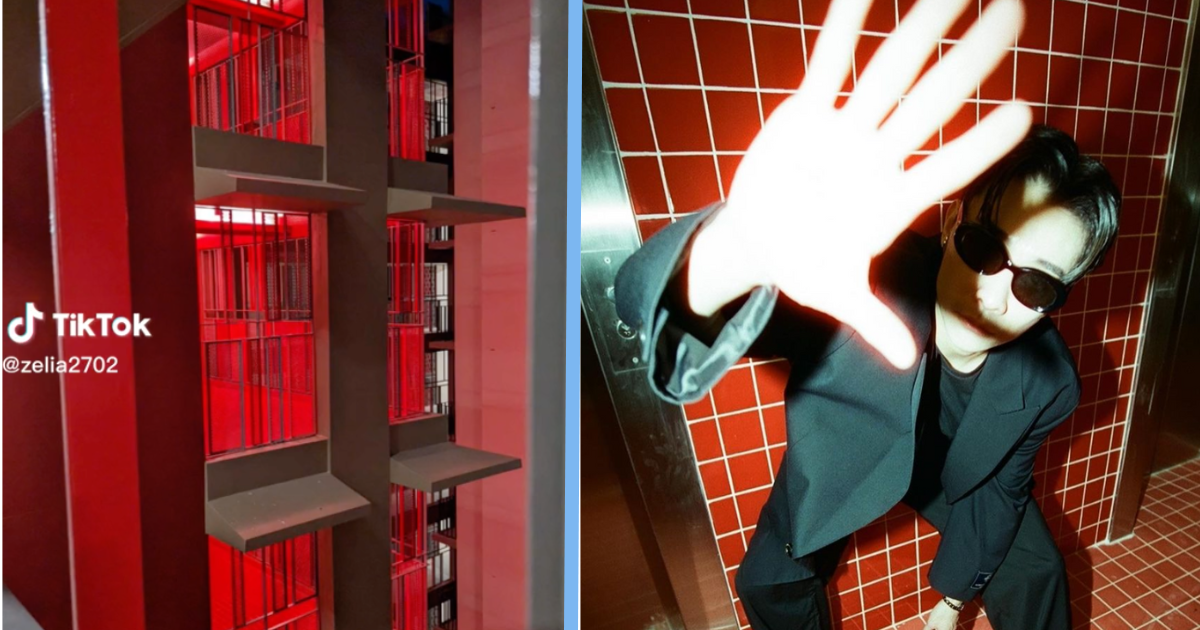S'pore Photographer Did Photoshoot At Infamous Red HDB To Show 'Vibe ...