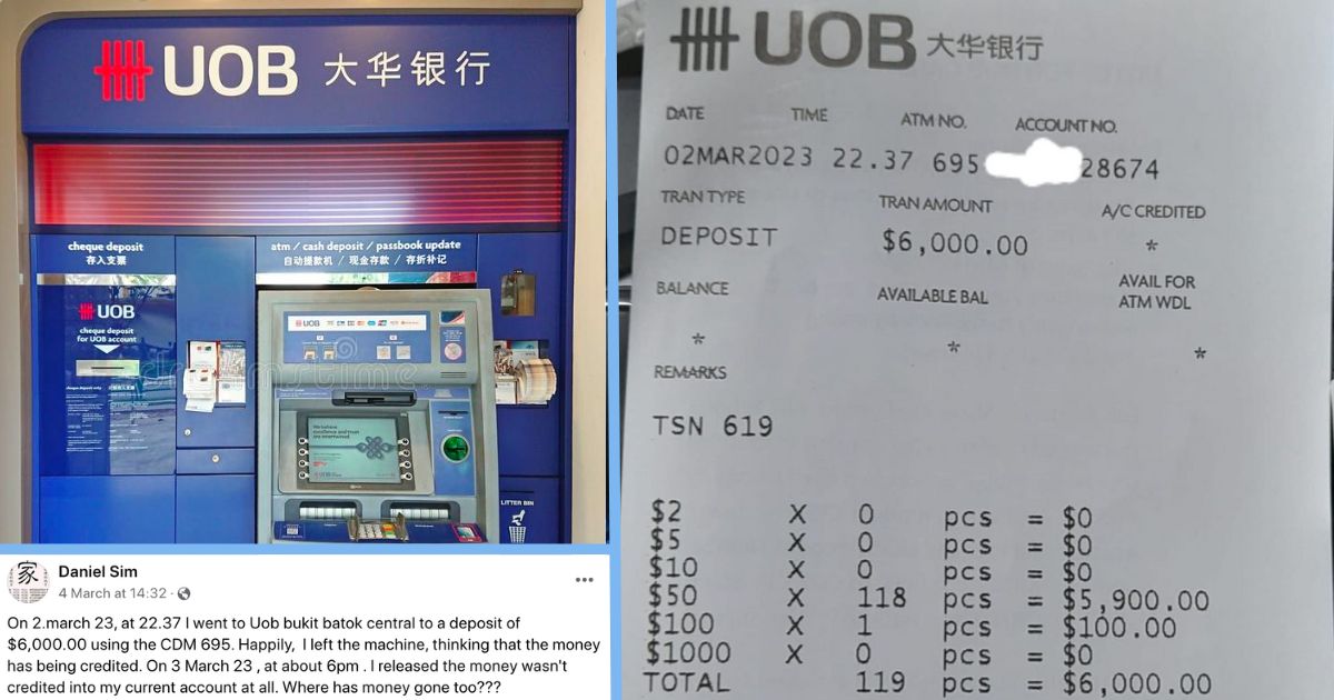 Man Claimed He Deposited $6,000 Using Cash Deposit Machine But Amount Wasn’t Credited ...