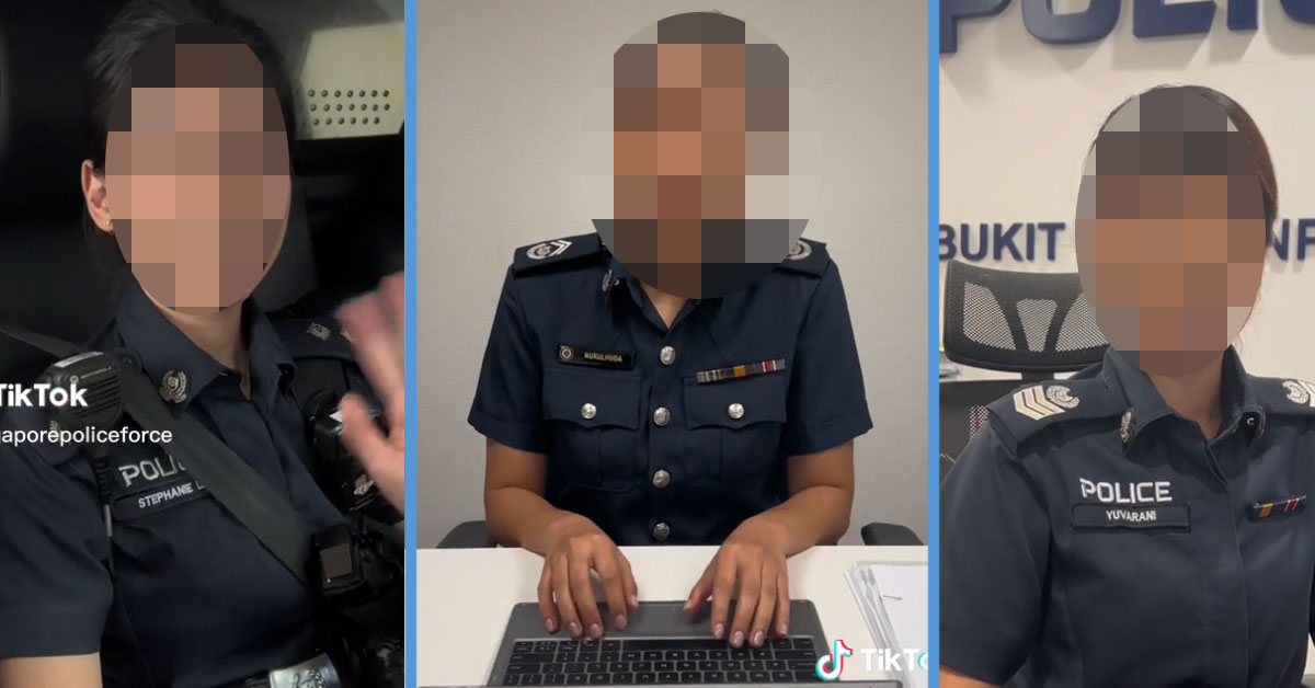SPF Post TikTok Video of Good-looking Policewomen for International ...