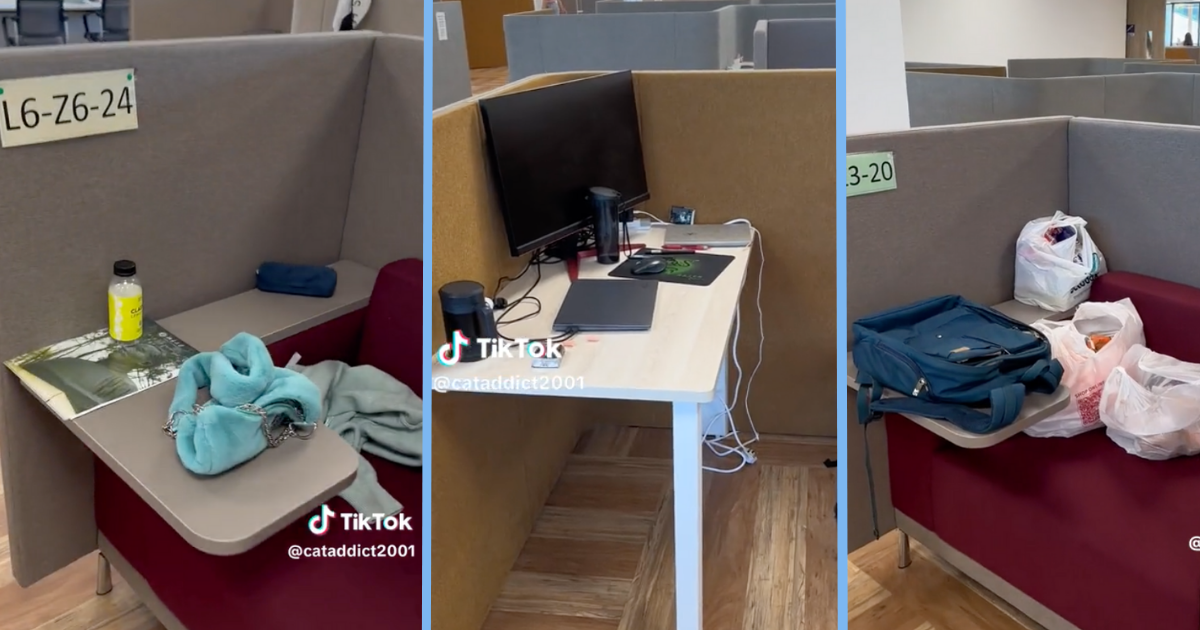 NUS Students “Choped” Seats in Library Overnight with Snacks & Laptop ...