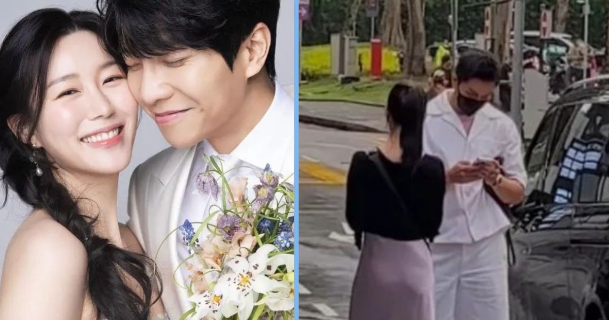 Newly-Wed Couple Lee Seung-Gi & Lee Da-In Spotted Shopping at Orchard ...