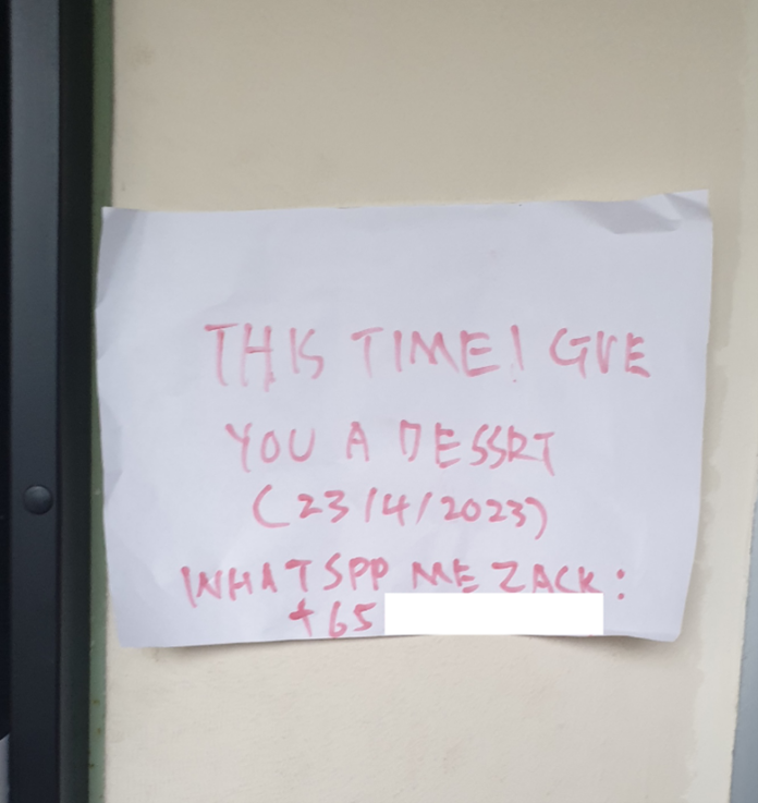 26YO Arrested for Splashing Red Paint & Leaving Note With Spelling ...