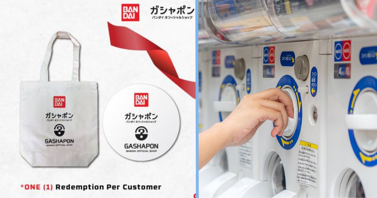 Gashapon Bandai Official Opening 300-Machine Outlet at NEX Serangoon ...