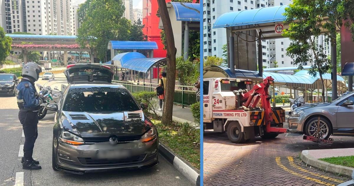 LTA Impounds 2 Cars & 1 Motorcycle For Offering Illegal Motorcycle ...