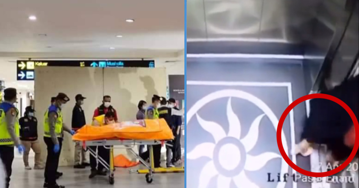 CCTV Shows Woman Falling Through Gap While Exiting Lift - Goody Feed