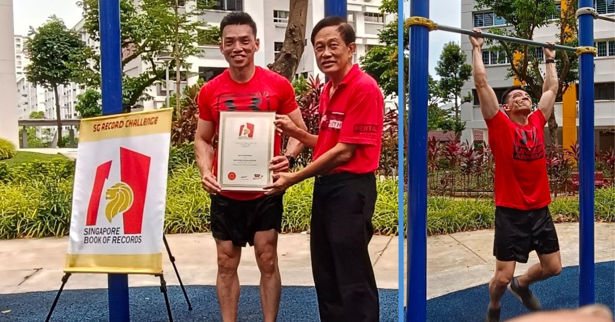 48YO SAF Commando Did 650 Pull Ups in 1 Hour & Sets New National Record ...