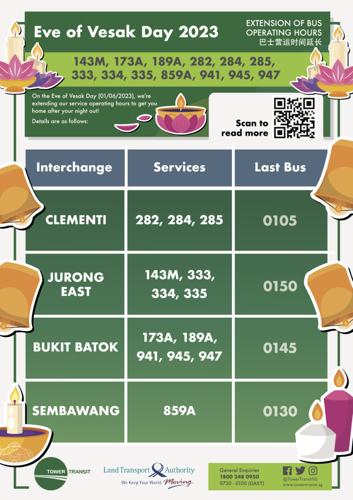 Everything You Should Know About The Extended Bus & MRT Timings on the ...