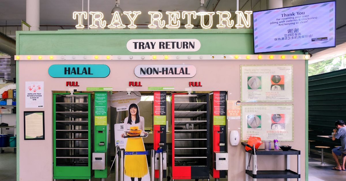 Leaving Empty Trays & Plates on Table After Eating May Lead to a Fine ...