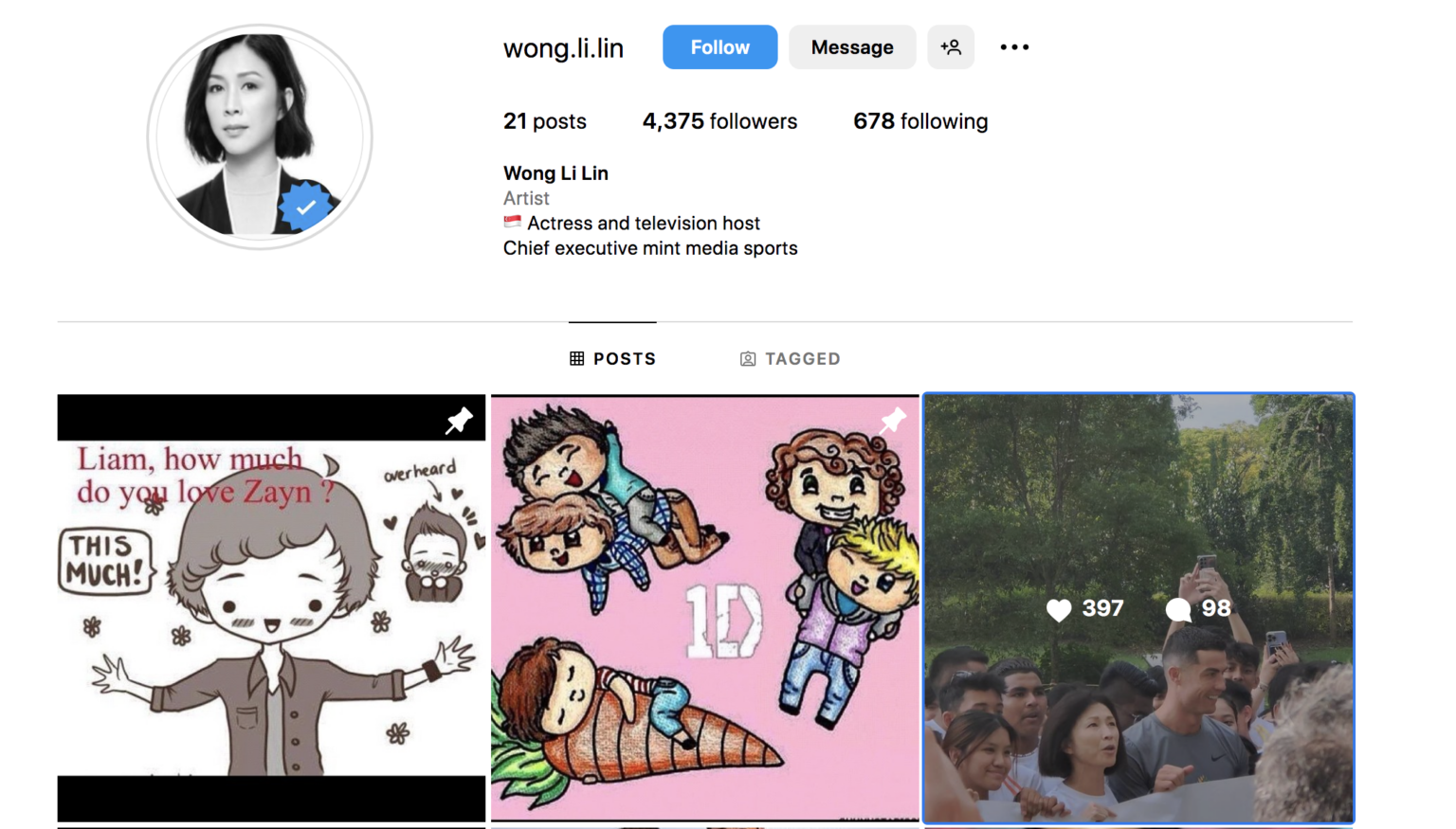 It Wasn't Wong Li Lin Who Responded to Cristiano Ronaldo Saga But An ...