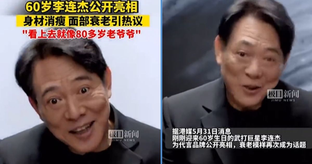 Jet Li's Recent Appearance on Video Made Netizens Worried Again - Goody ...