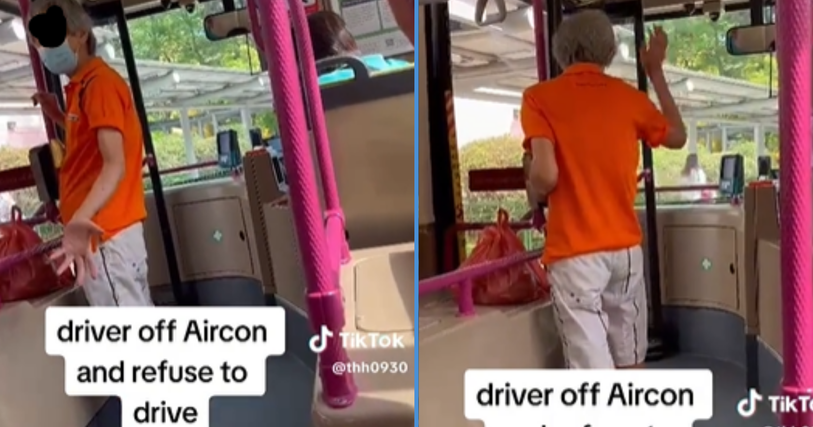 Bus Driver Turned Off Air-Con & Refused to Drive After Man Boarded with ...