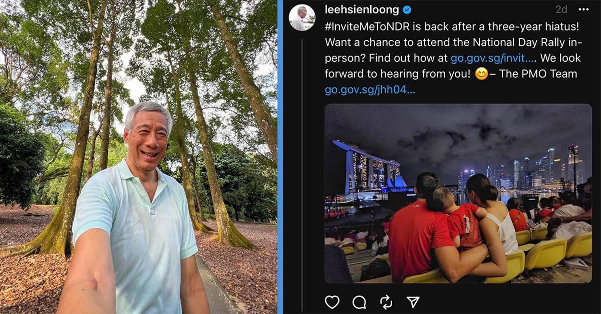 PM Lee Joins Threads & Launches Online Contest There - Goody Feed