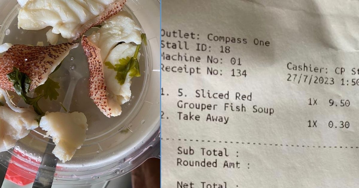 Netizen Claimed Her $9.50 Fish Soup from Kopitiam Only Had 4 Small ...