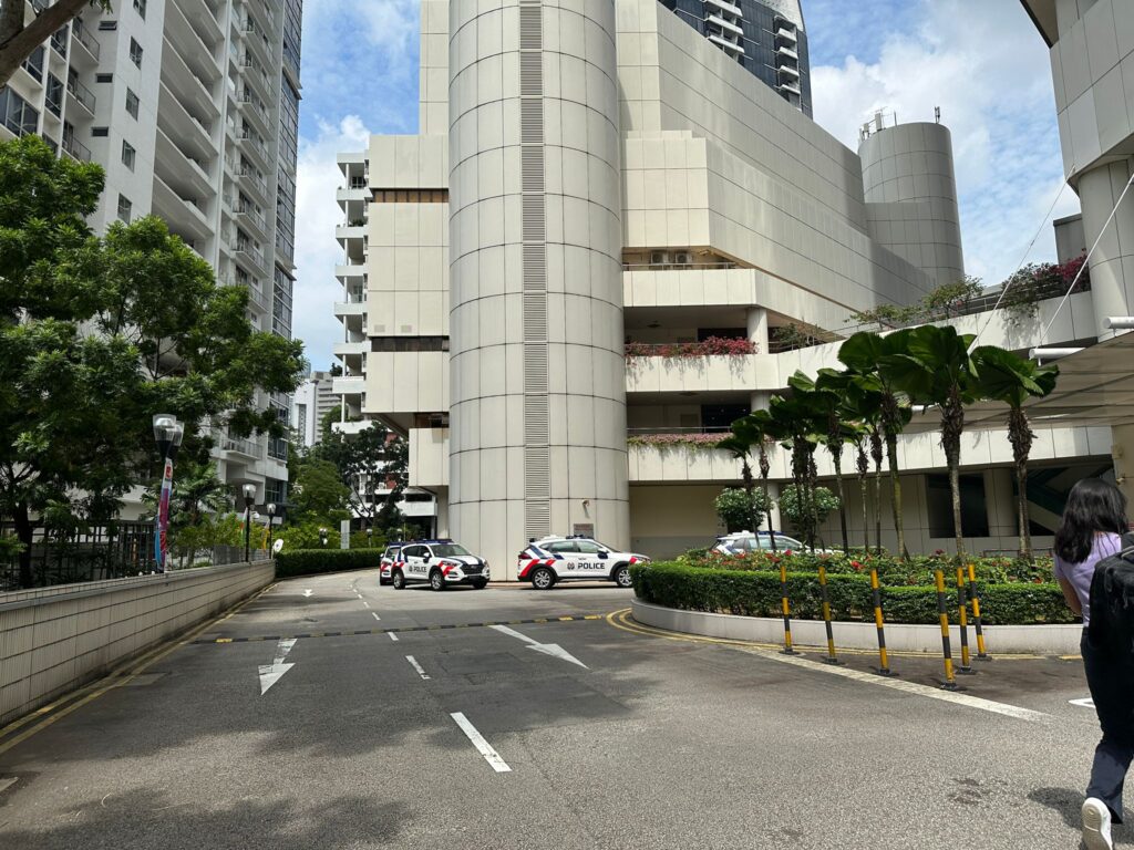 Everything About the Environment Building Lockdown at Scotts Road That ...