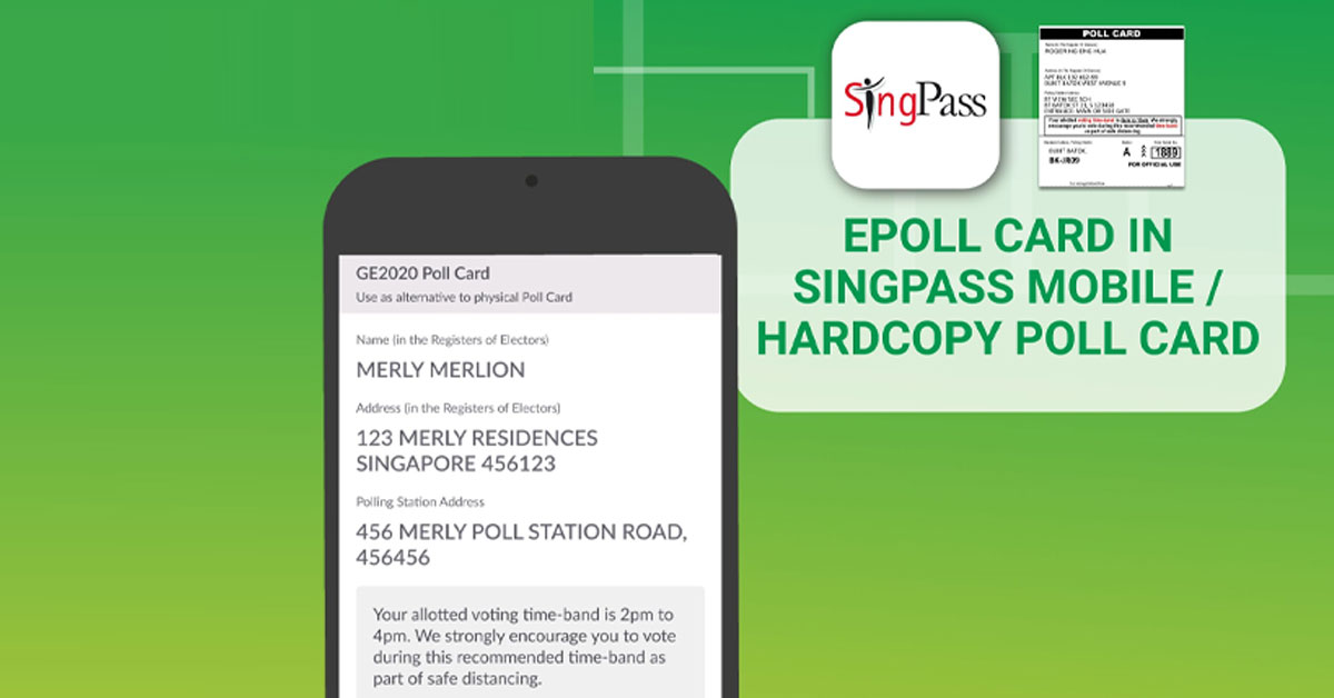 You Can Now Know Where to Vote Through Your ePoll Card in SingPass - Goody Feed