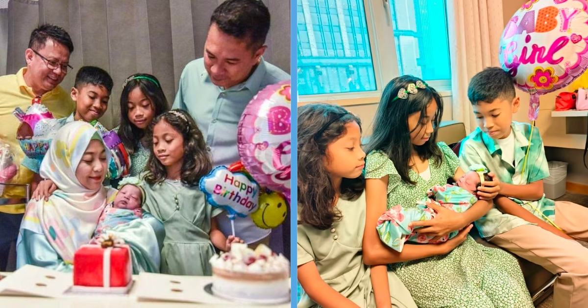 All the 4 Kids in This S'pore Family Have the Same Birthday in ...