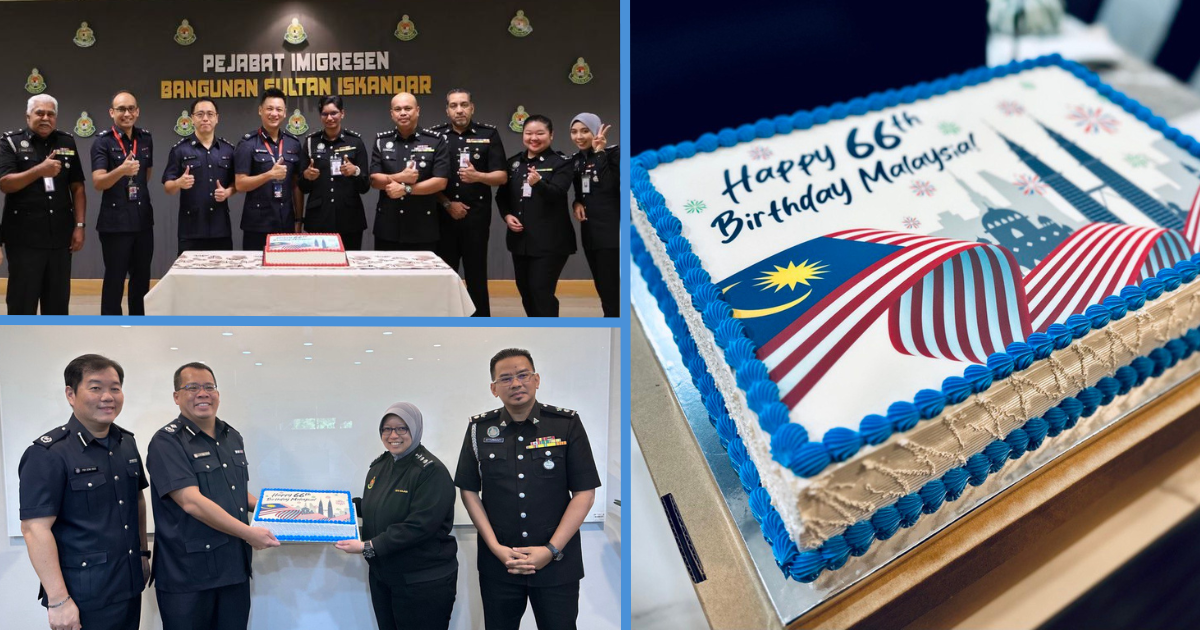 After M’sia Immigration Gives ICA a Birthday Cake, ICA also Gives Them ...