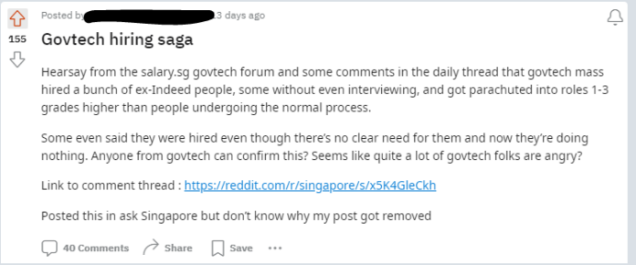 GovTech Responds After Allegations That They Hire Ex-Indeed Employees ...