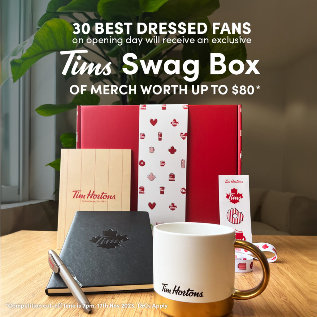 First Tim Hortons Opening in VivoCity This Friday (17 Nov) - Goody Feed