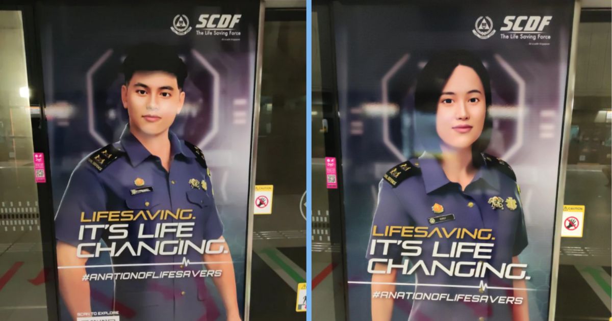 People Are Confused Over AI-Generated SCDF Posters at Kent Ridge MRT ...