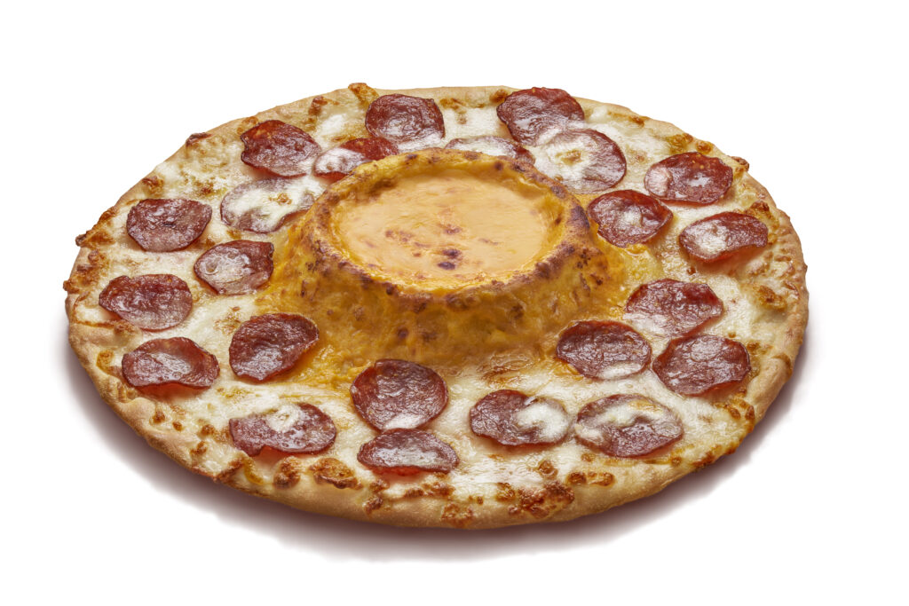 Domino’s Pizza Now Has Volcano Pizza, With Cheese As Its “Lava” - Goody ...