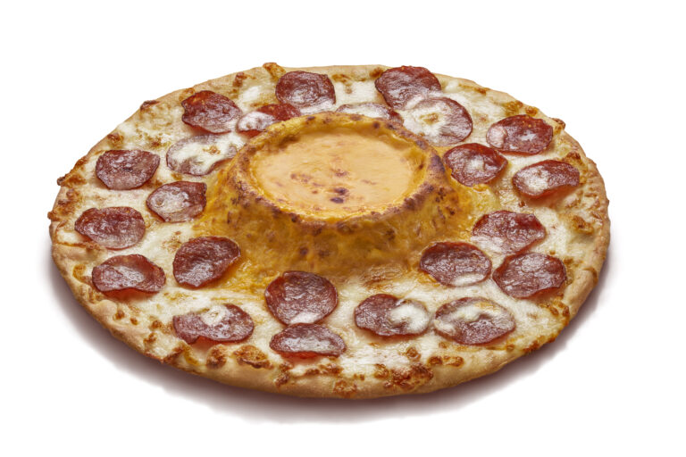 Domino’s Pizza Now Has Volcano Pizza, With Cheese As Its “Lava” - Goody ...