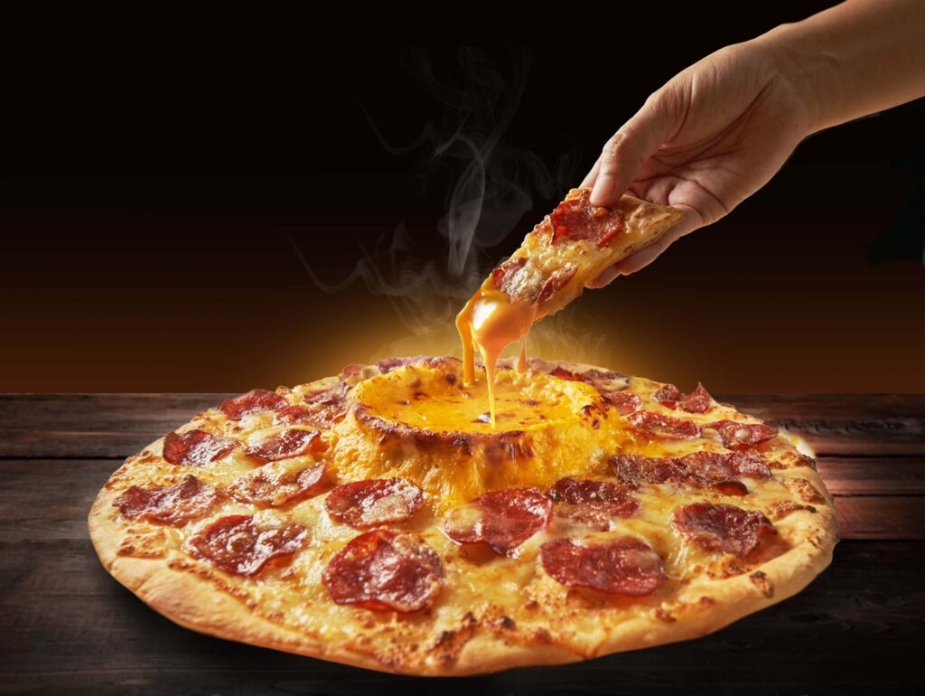 Domino’s Pizza Now Has Volcano Pizza, With Cheese As Its “Lava” - Goody ...