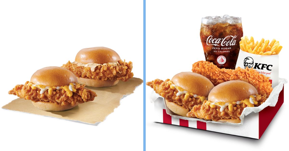 KFC Releases Mini Burgers (Sliders) That Are Perfect On The Go - Goody Feed