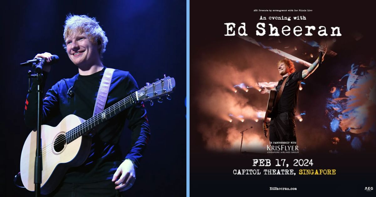 Ed Sheeran Having 1 More Night of Concert in S’pore in a Much Smaller ...