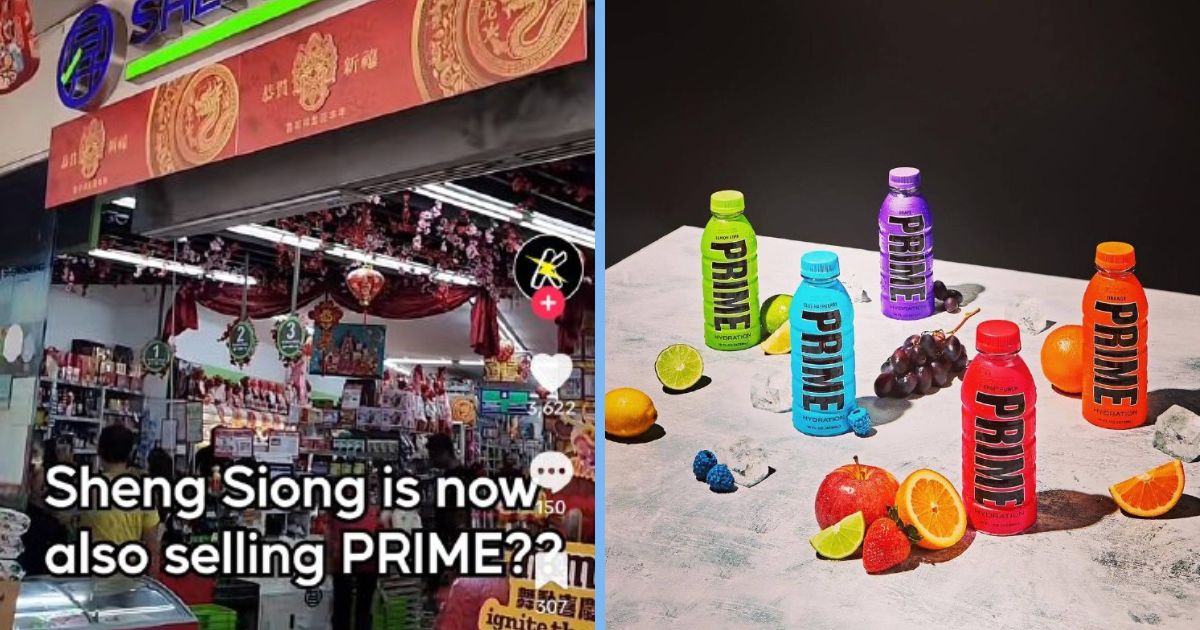 After NTUC FairPrice, Sheng Siong Now Also Sells Prime Drinks at $6.75 ...