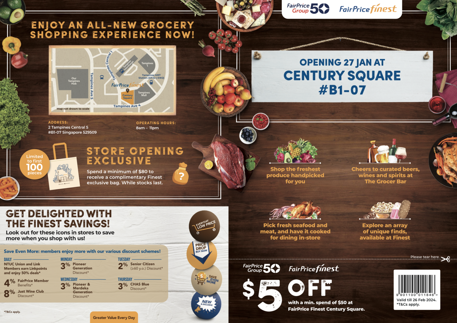 New NTUC FairPrice Finest in Century Square Will Have People to Cook ...